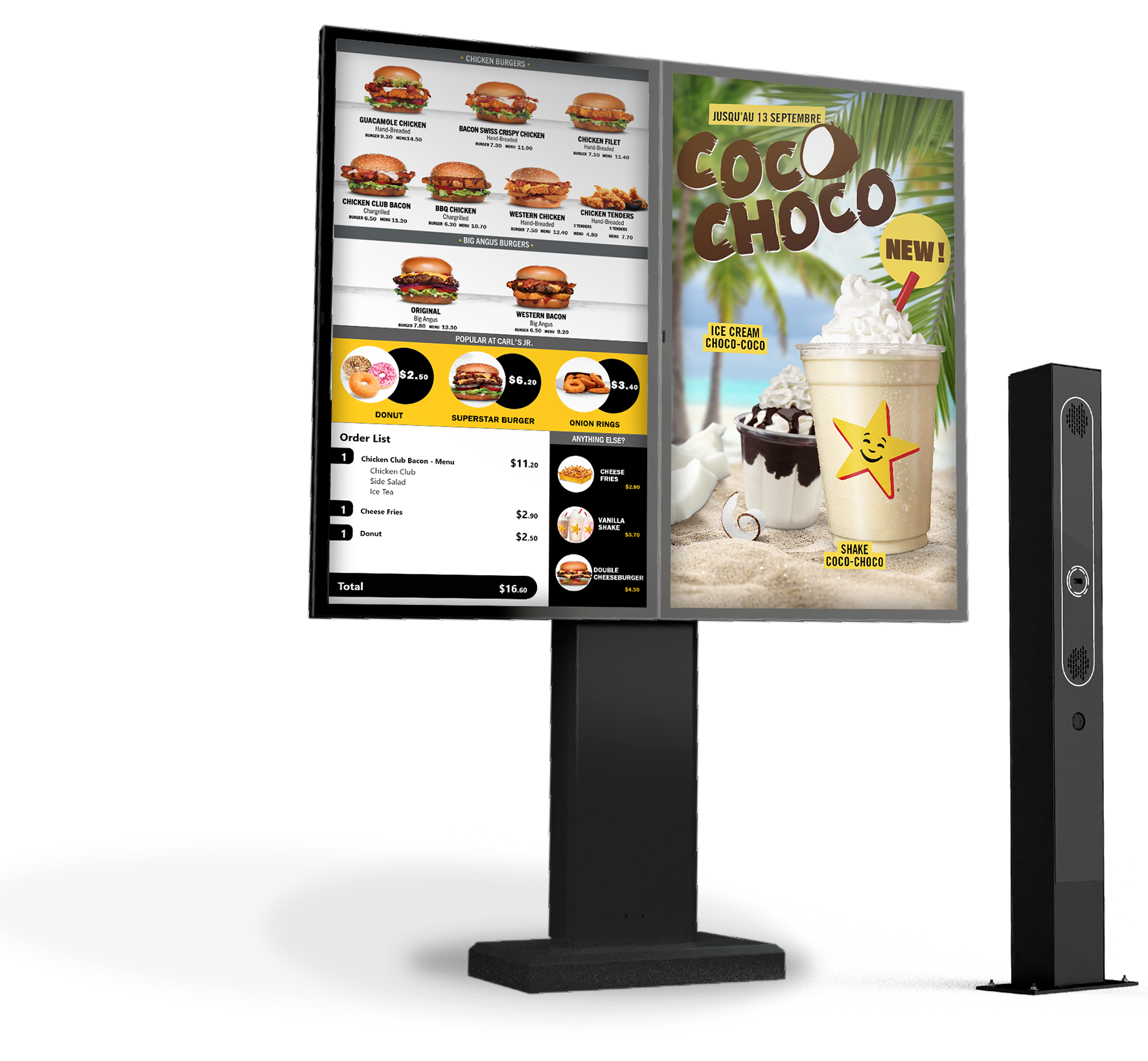 Outdoor Digital Menu Boards - Acrelec