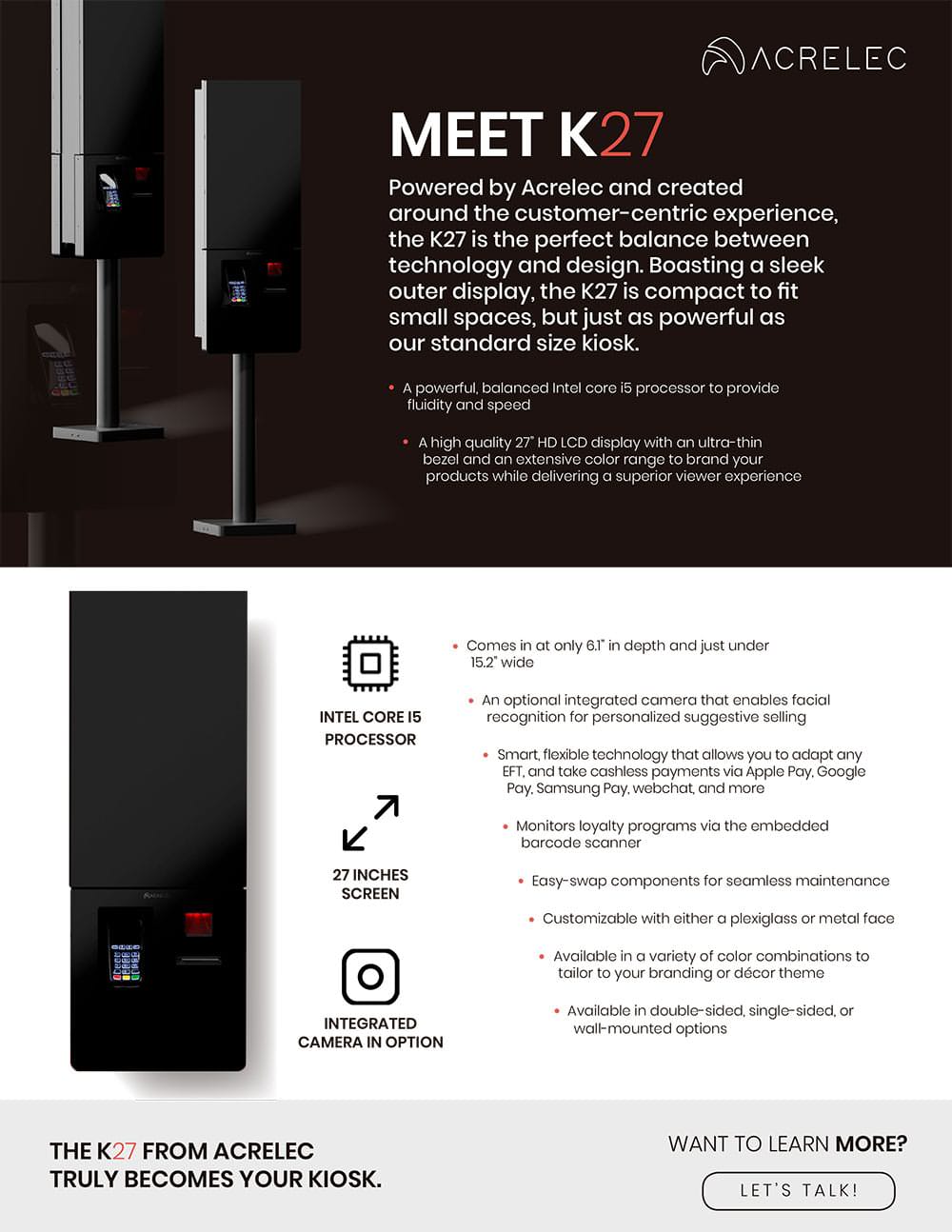 Meet the K27 from Acrelec - Acrelec