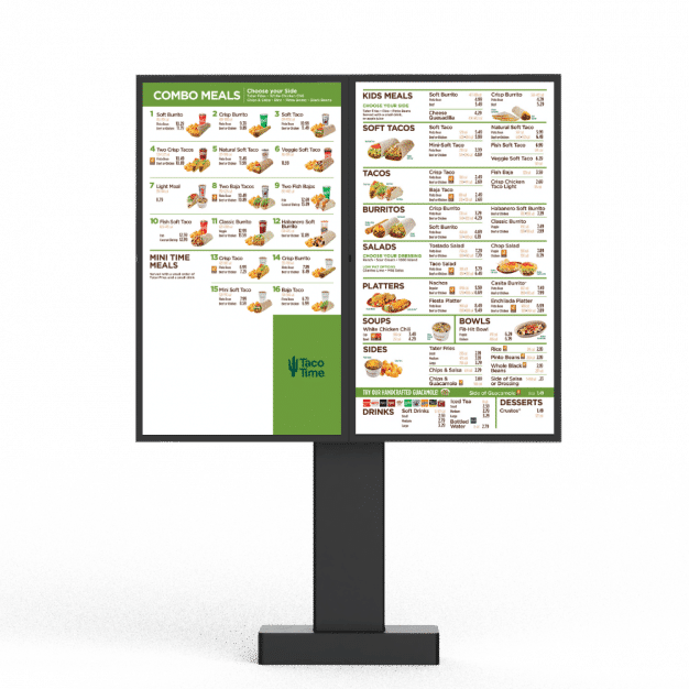 Taco Time NW Implements Digital Menu Boards: An Evolution of Menu ...