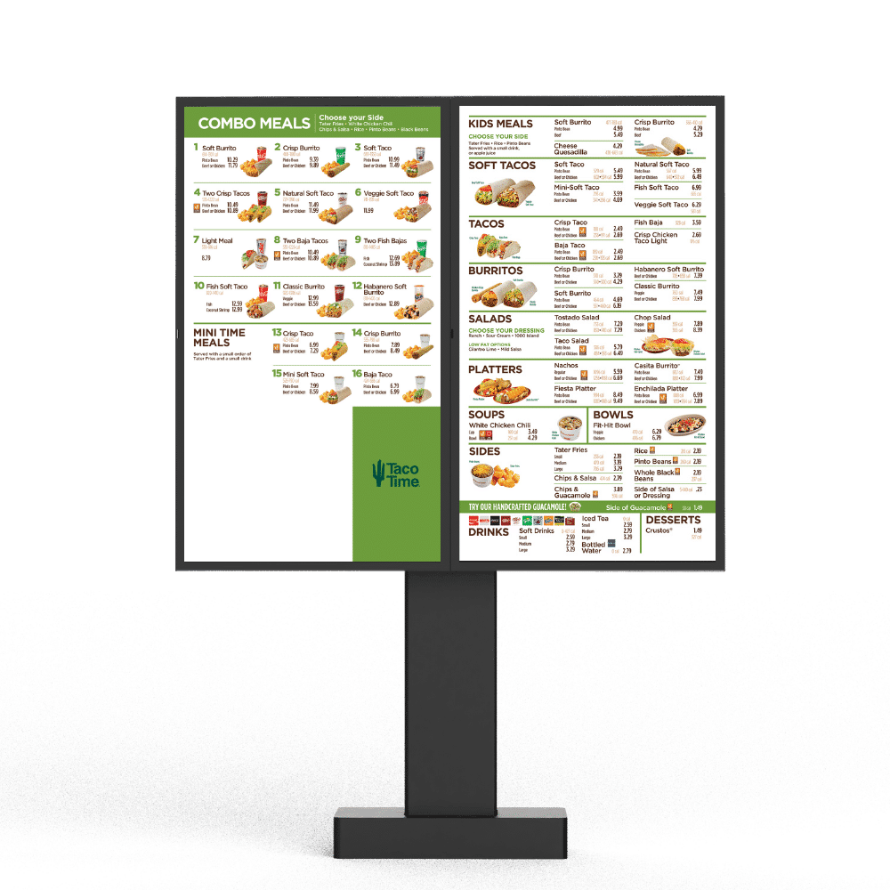 Taco Time NW Implements Digital Menu Boards: An Evolution of Menu ...